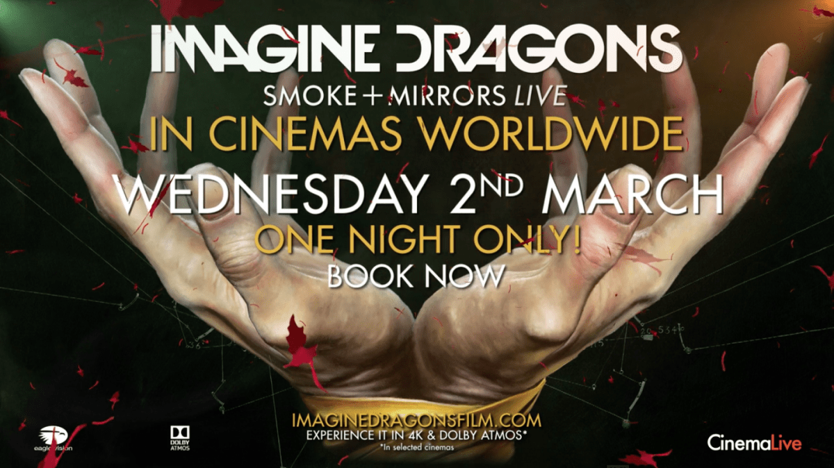 Imagine Dragons Live In Cinemas – VIDEO IN MOTION